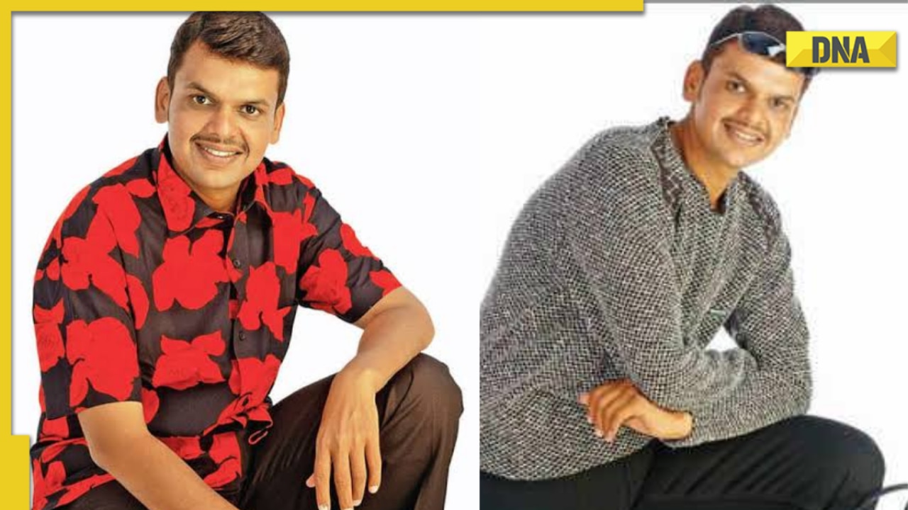 Old photos of BJP leader Devendra Fadnavis as a model go viral ...