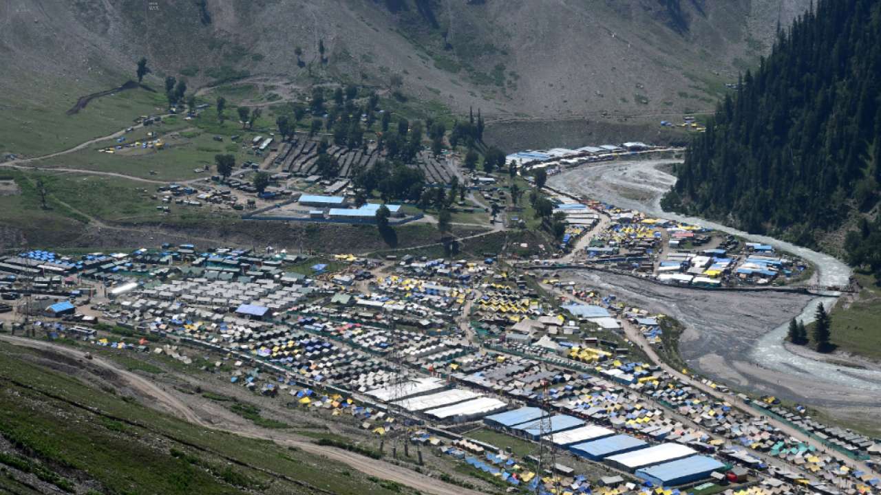 In Pics: Beautiful glimpses of sacred Amarnath Yatra 2022