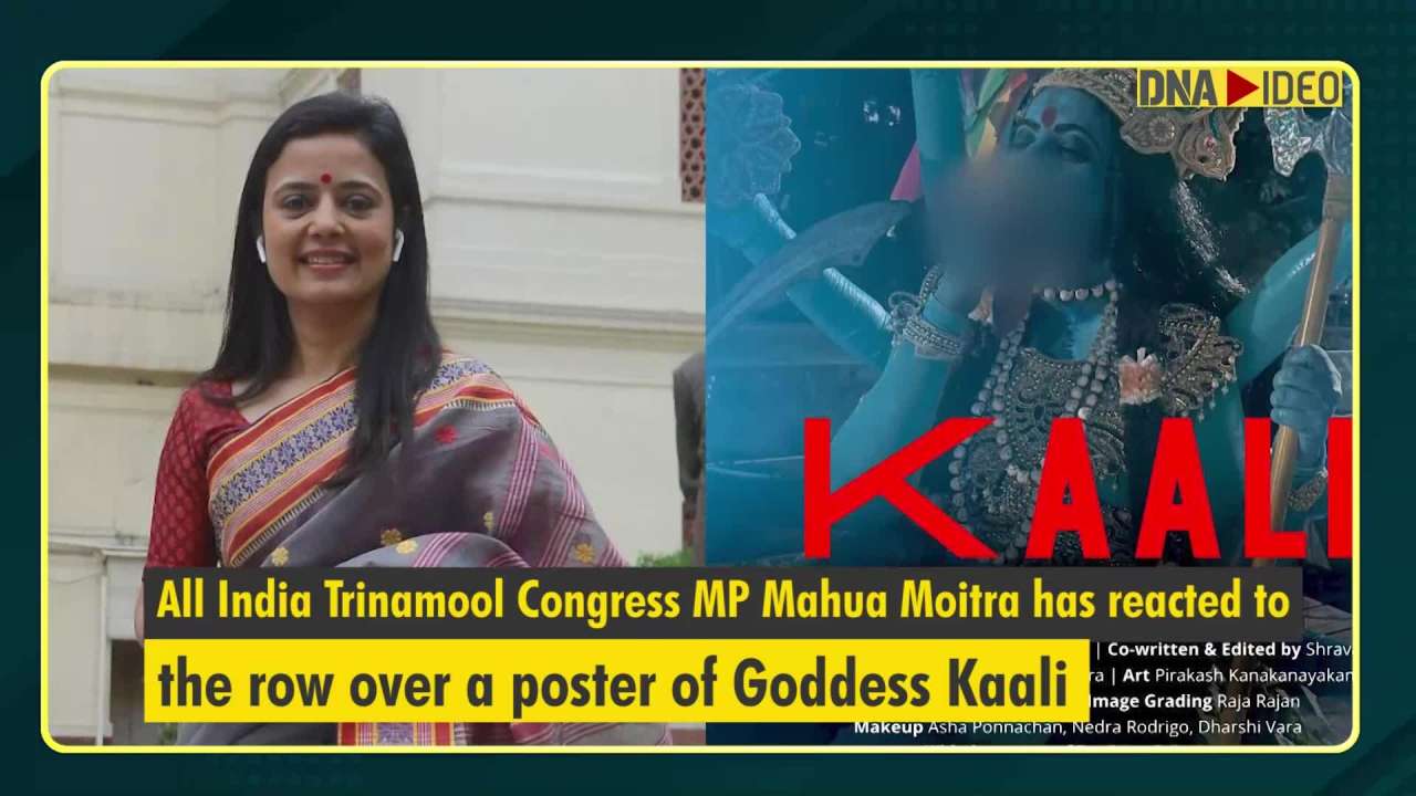 Mahua Moitra reacts to Kaali poster row, here's what she said