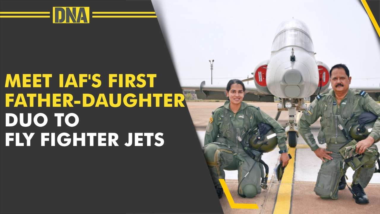 Proud Moment! Father-Daughter duo create history by flying fighter jets ...