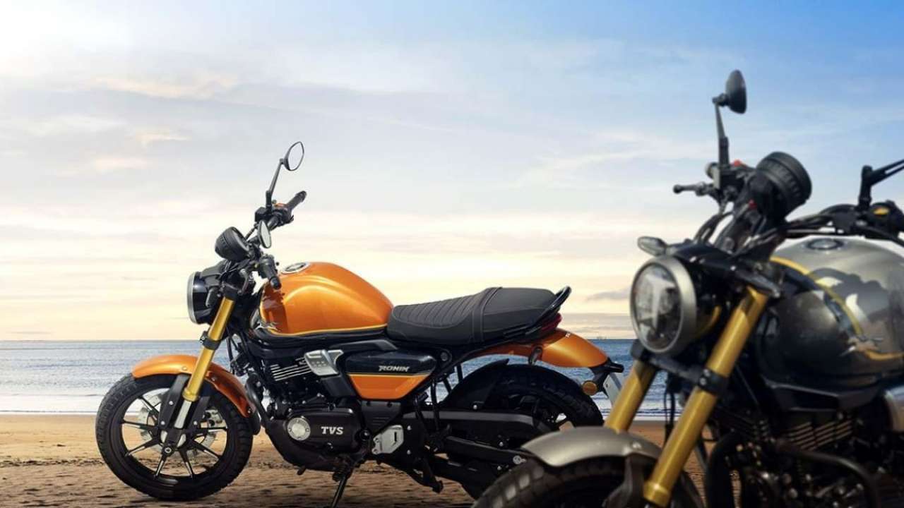 TVS Ronin scrambler motorcycle launched in India, check out design and ...