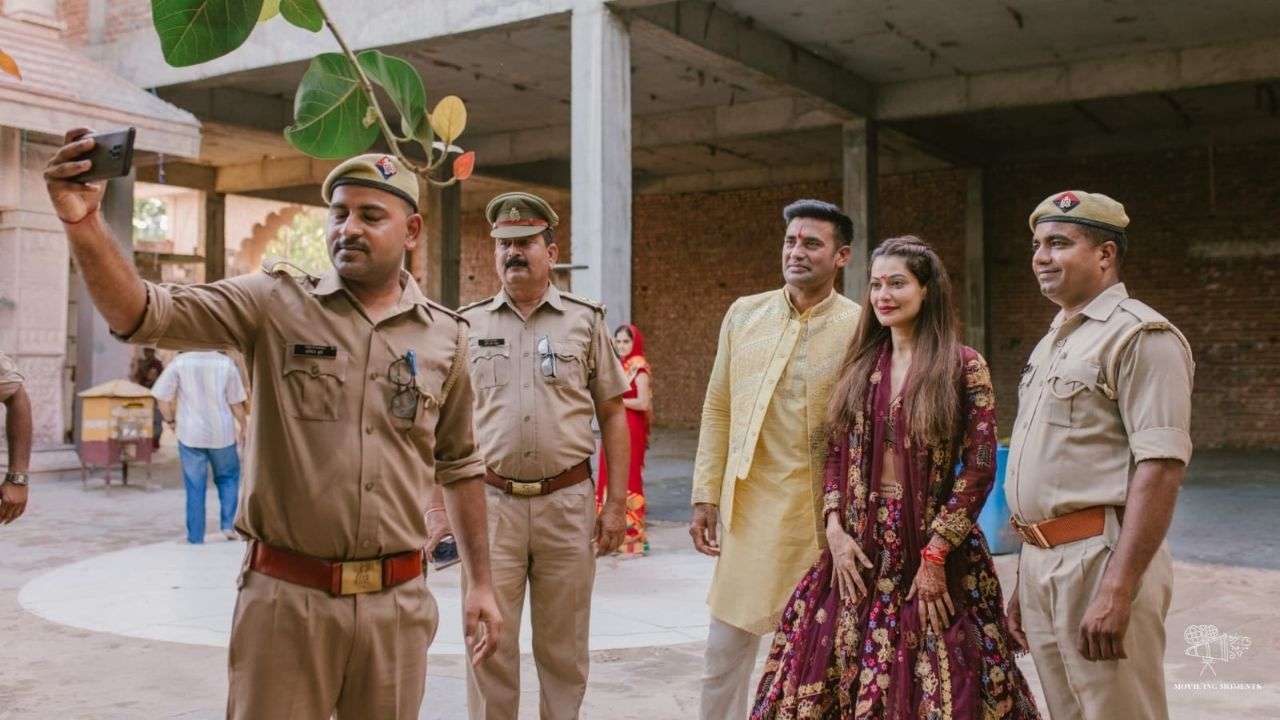 Ahead of wedding, Payal Rohatgi-Sangram Singh seek blessings at 800 ...