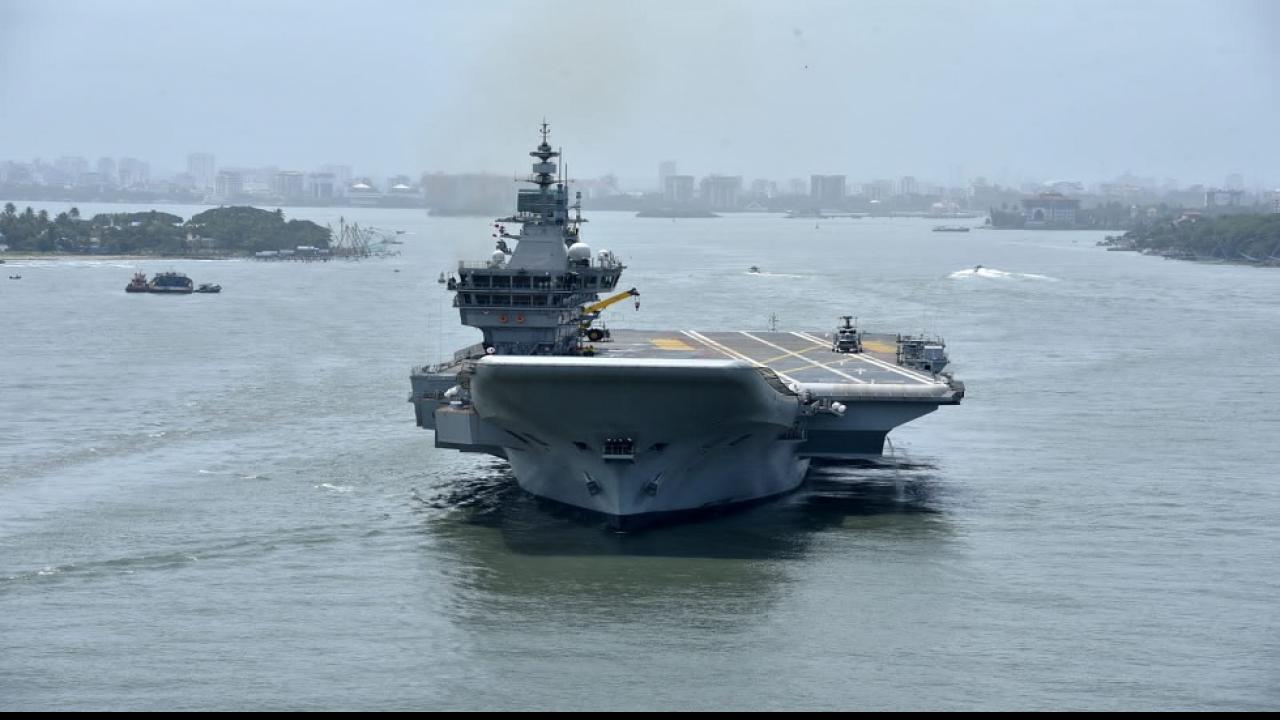 INS Vikrant का चौथा समुद्री ट्रायल पूरा, दहलेंगे चीन-पाकिस्तान, नौसेना ...
