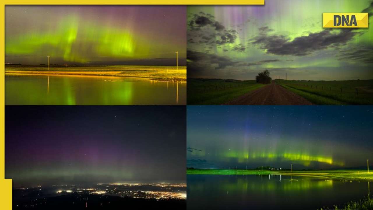 Fascinating photos of aurora surface after solar storm hits Earth
