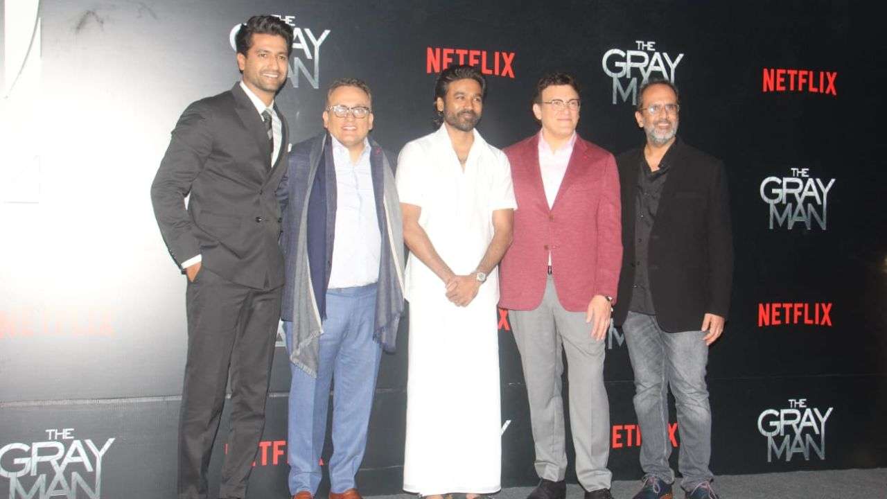 The Gray Man: Vicky Kaushal, Jacqueline Fernandez, Aanand L Rai attend ...