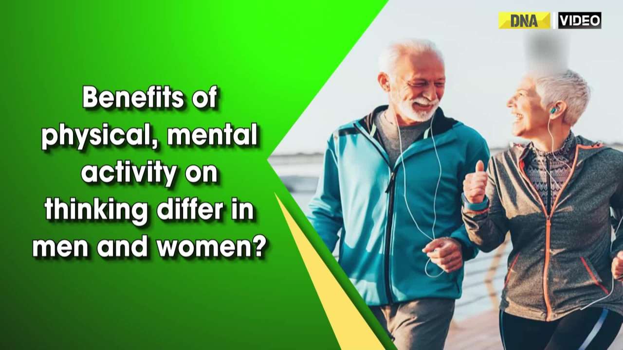 Benefits of physical, mental activity on thinking differ in men and women?