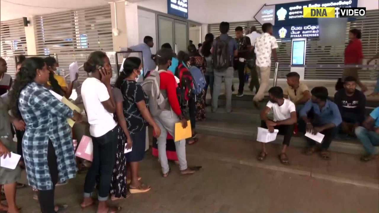 Sri Lankans gather at passport facilitation centre in Colombo to go ...