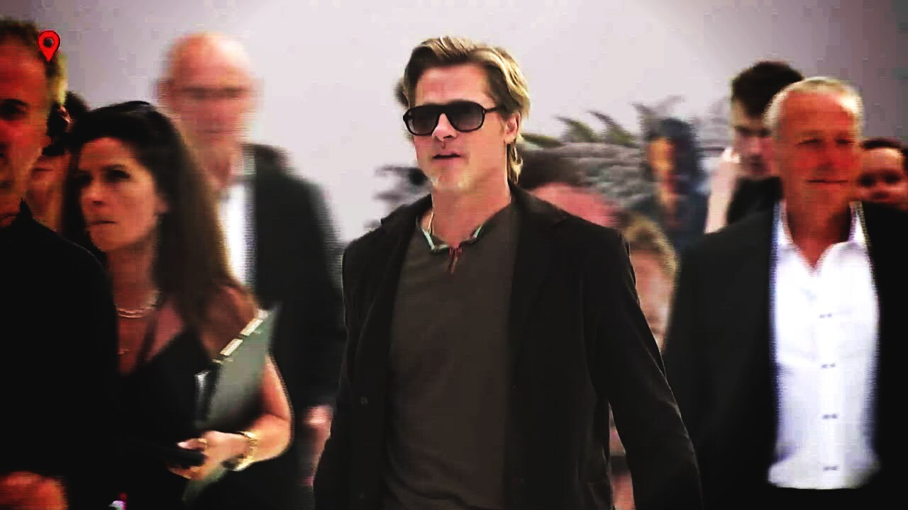 Brad Pitt makes yet another striking red-carpet appearance as he brings ...