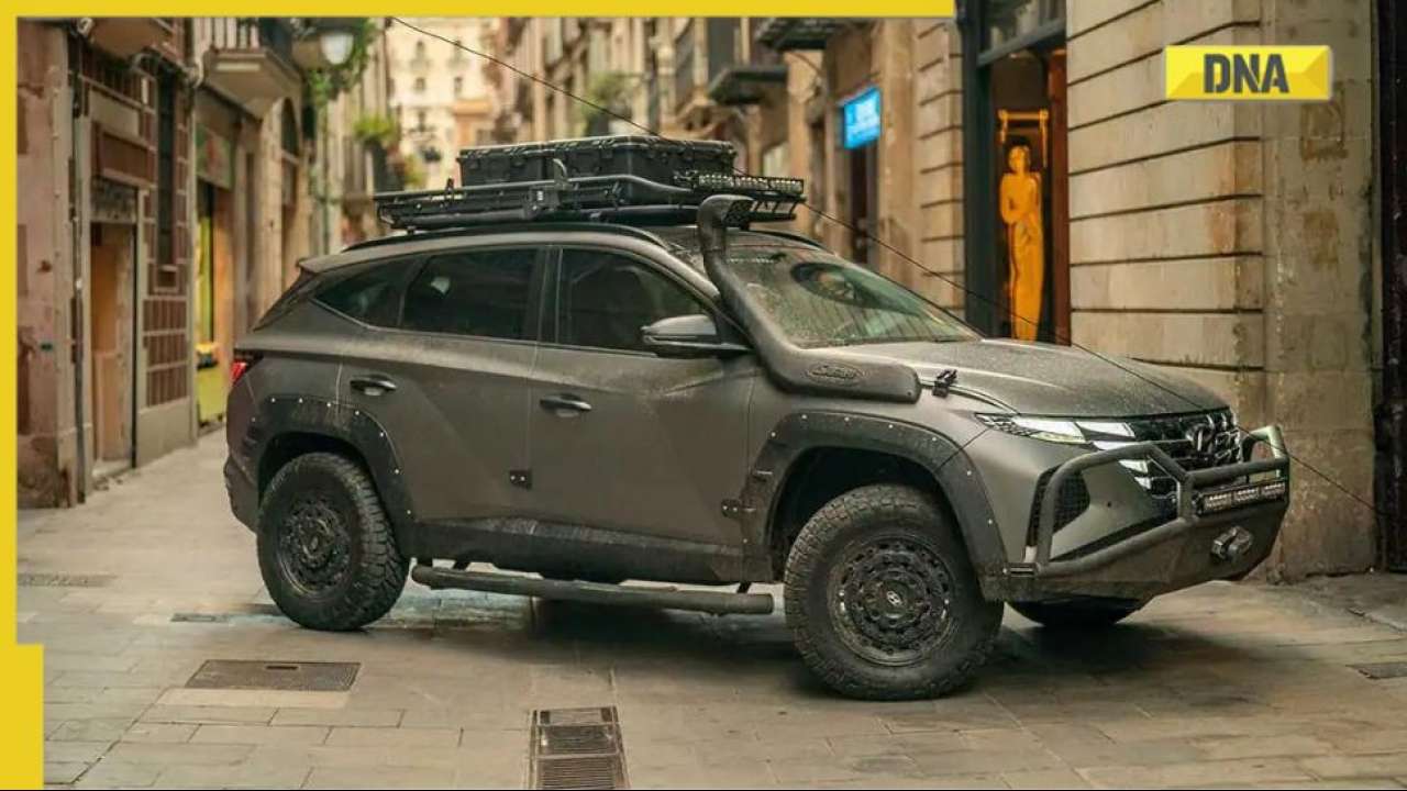 Check out the 2022 Hyundai Tucson 'Beast' from Sony's ‘Uncharted’