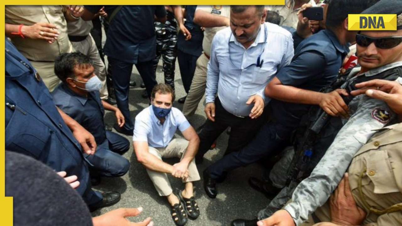 In Pics: How Congress is protesting against Sonia Gandhi's questioning ...