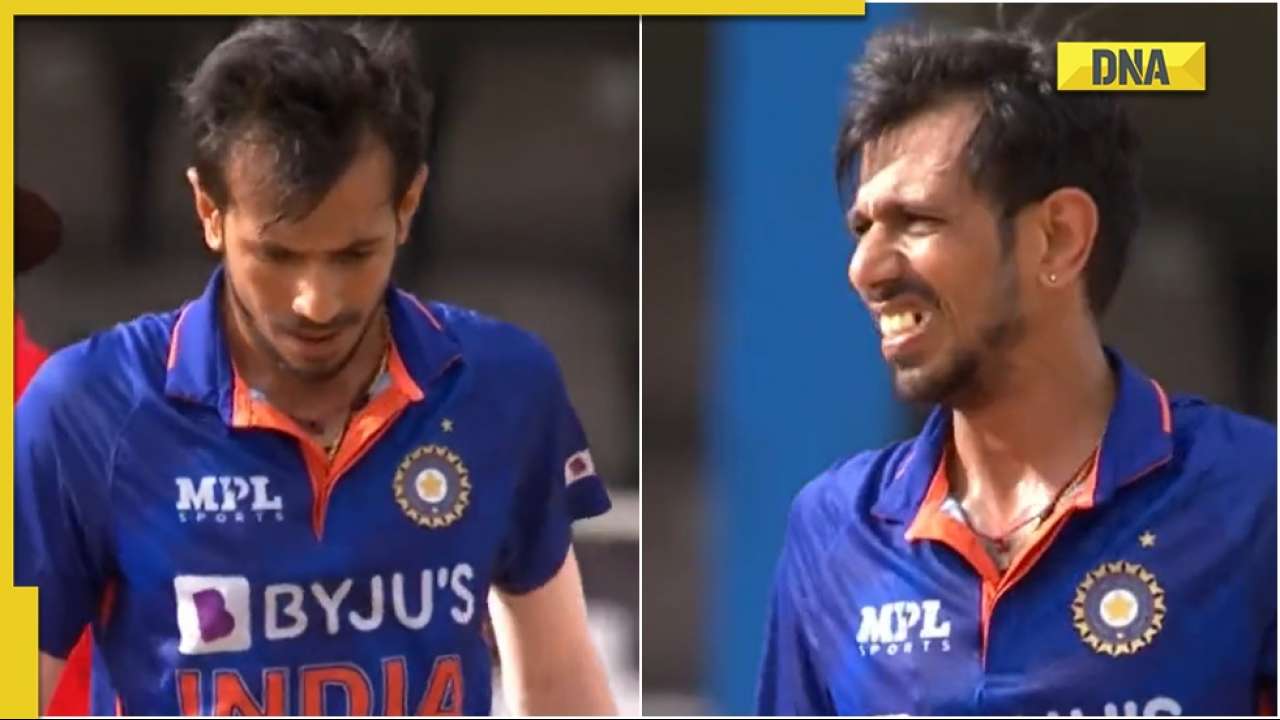Injury scare for Yuzvendra Chahal during IND vs WI 3rd ODI? Video shows ...