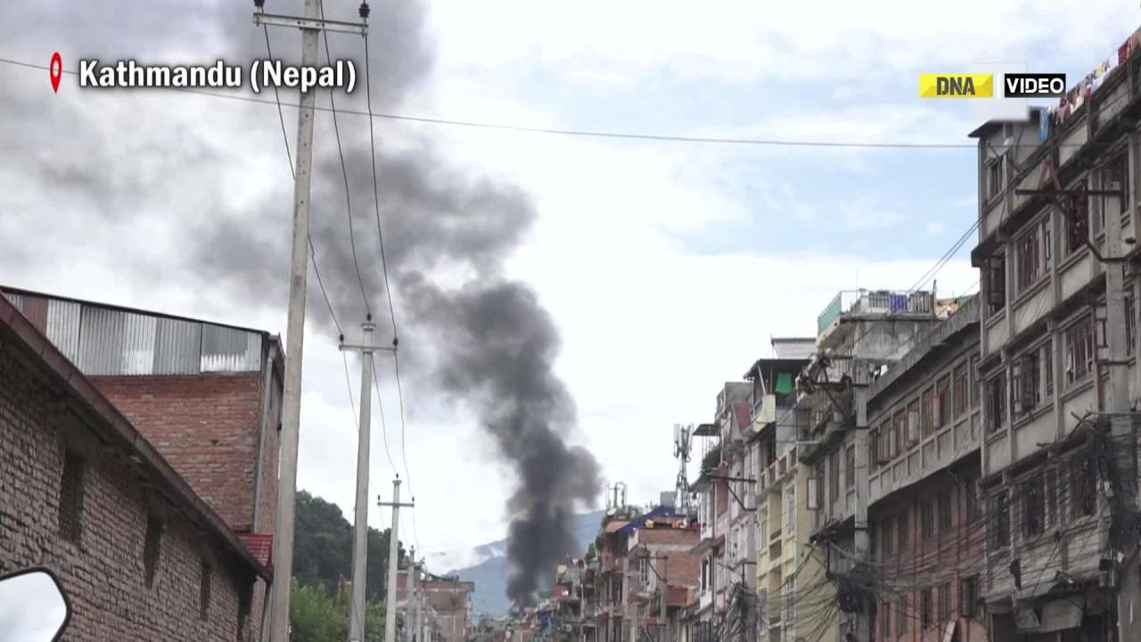 Nepal: Massive fire engulfs shoe factory in Kathmandu