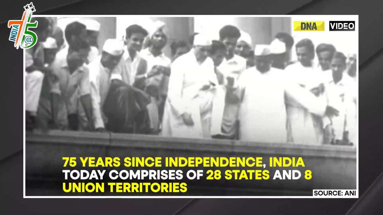 India@75: How Indian states were formed