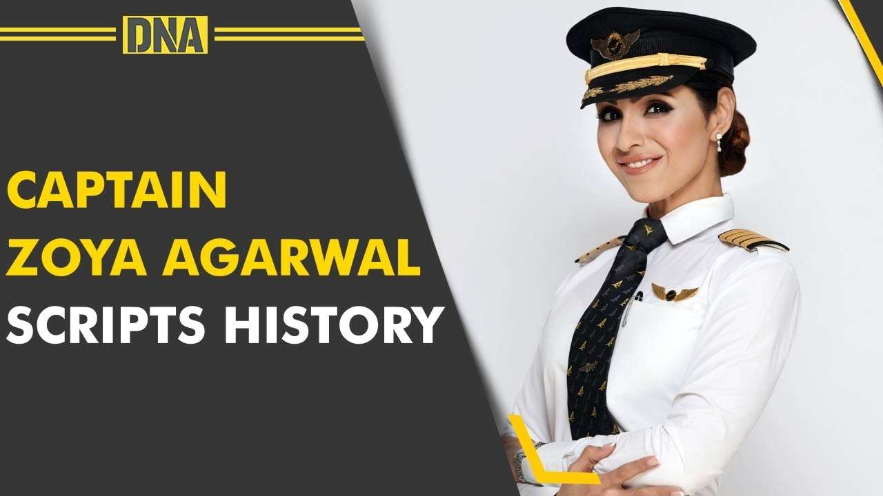 Watch: Indian woman pilot Zoya Agarwal gets place in US museum for ...