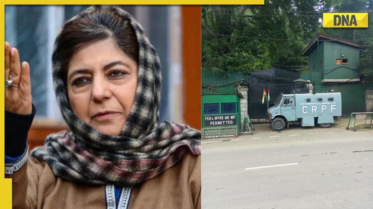 PDP chief Mehbooba Mufti placed under house arrest, shares pics of ...