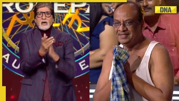 Kaun Banega Crorepati 14: Contestant removes shirt after winning ...