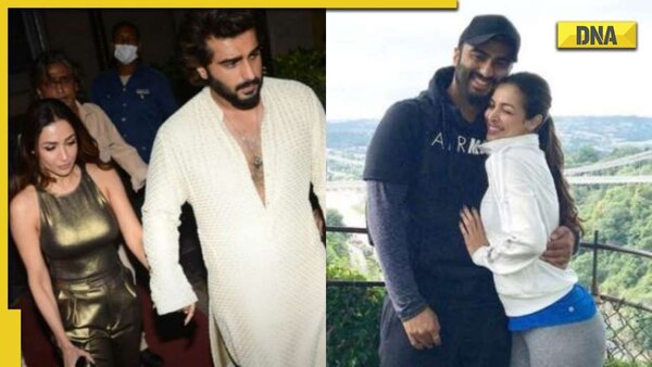 Malaika Arora-Arjun Kapoor walk hand in hand at Kunal Rawal-Arpita Mehta's wedding, video goes viral