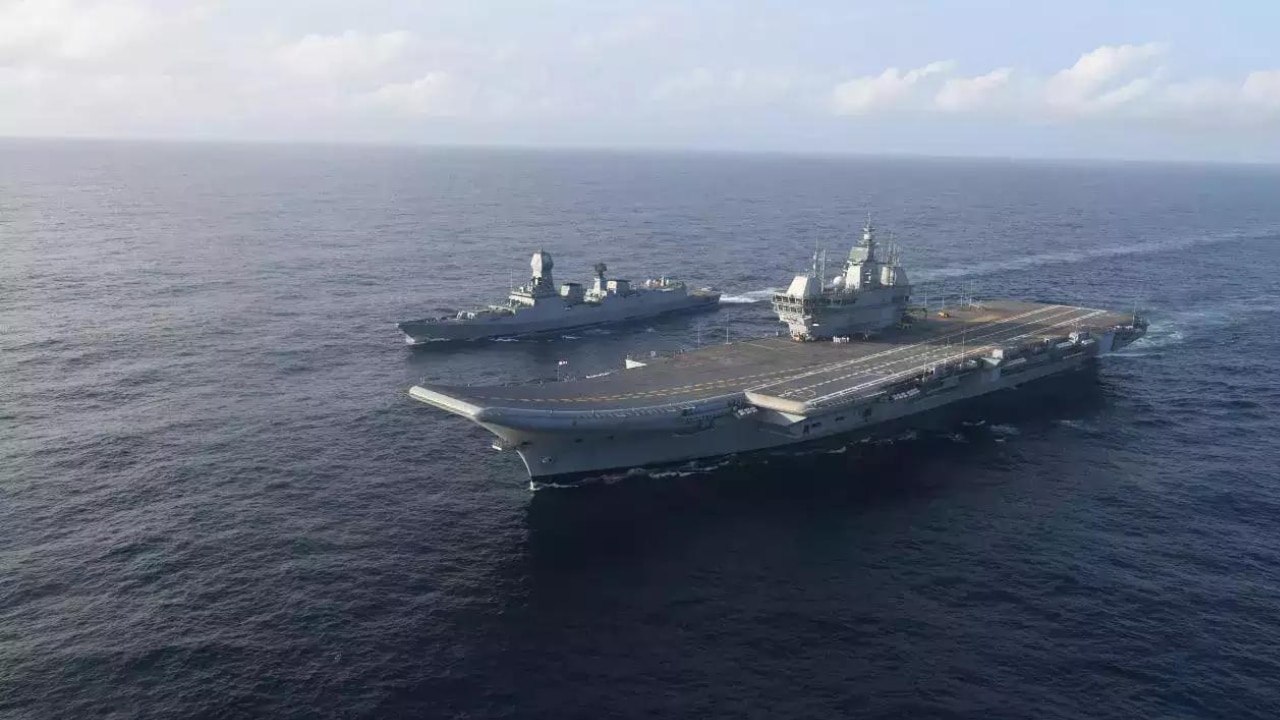 The rebirth of India's first indigenous aircraft carrier INS Vikrant The rebirth of India's first indigenous aircraft carrier INS Vikrant