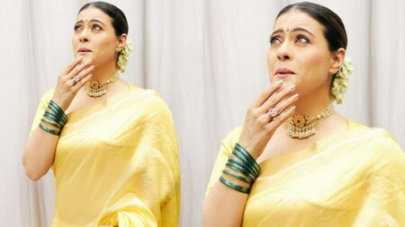 Kajol looks radiant in yellow saree, drops stunning photos on Instagram