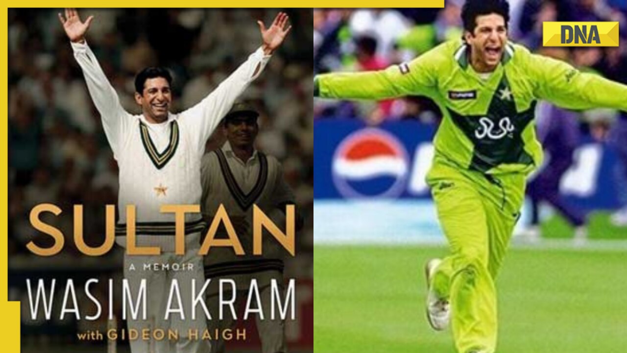'Sultan - A Memoir': Wasim Akram announce his biography, shares picture of the cover