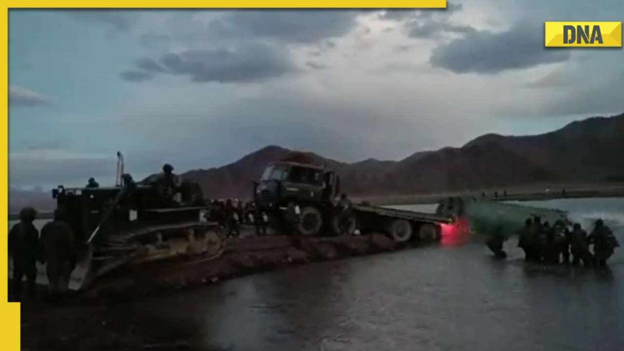 Indian Army builds bridge on Indus river in Ladakh, shares video of ...