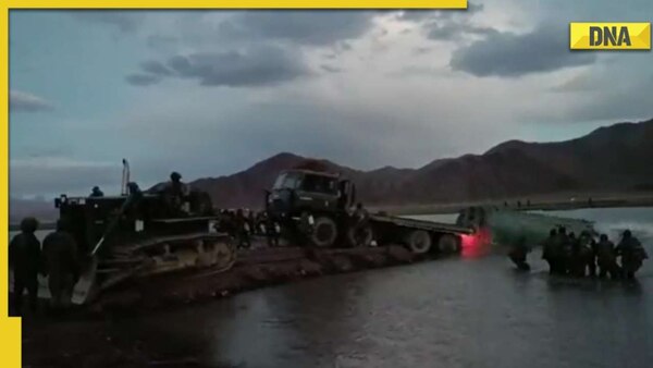 Indian Army builds bridge on Indus river in Ladakh, shares video of ...