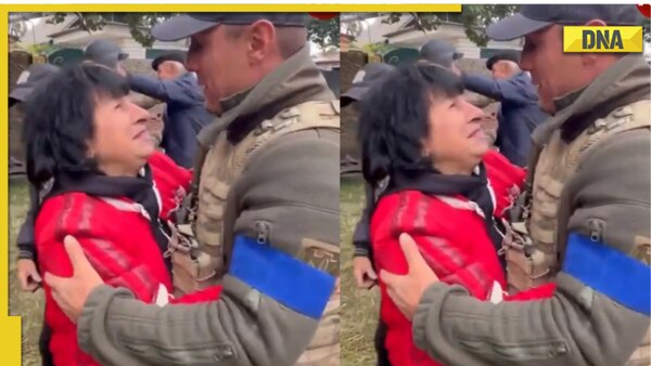 WATCH: Ukrainian mother meets son after country reclaims Kharkiv, gets emotional