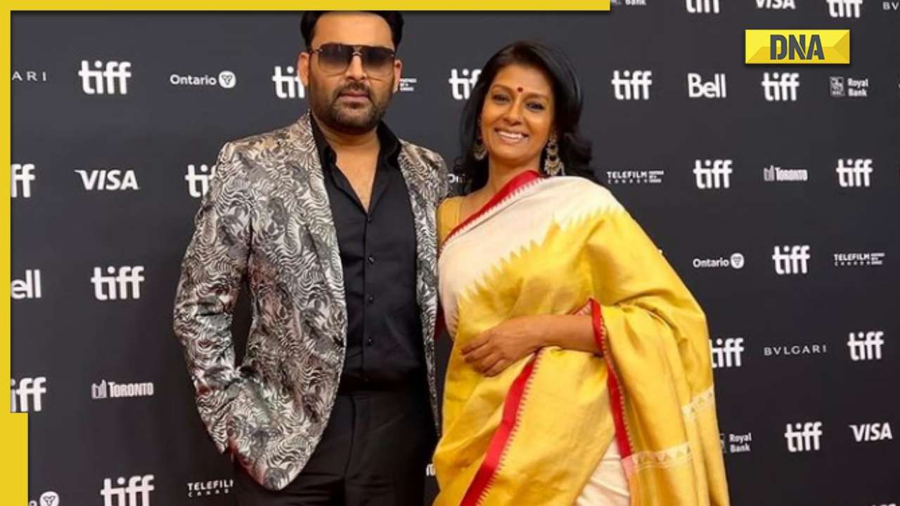 Zwigato: Kapil Sharma poses with director Nandita Das at film's world ...