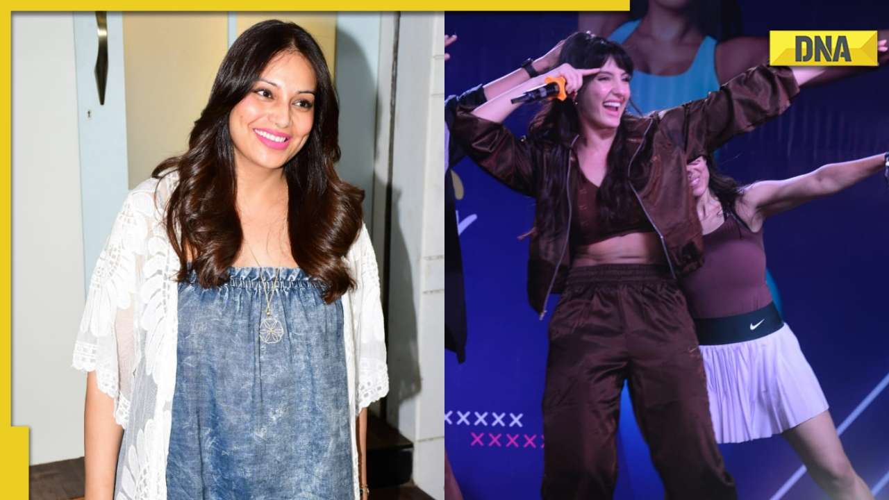 Viral Photos of the Day: Mom-to-be Bipasha Basu poses for paps, Nora ...