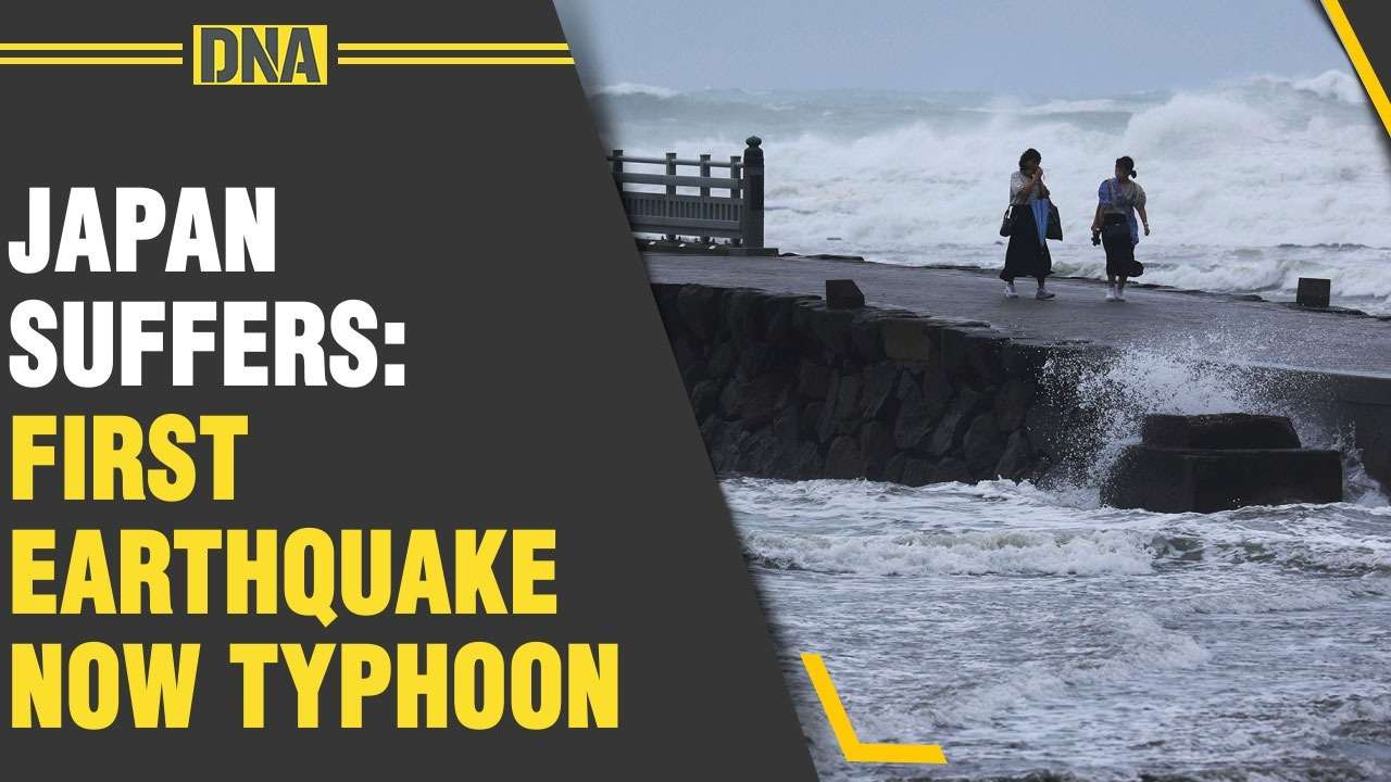 Typhoon Nanmadol makes landfall in Japan, snarls air, land traffic ...