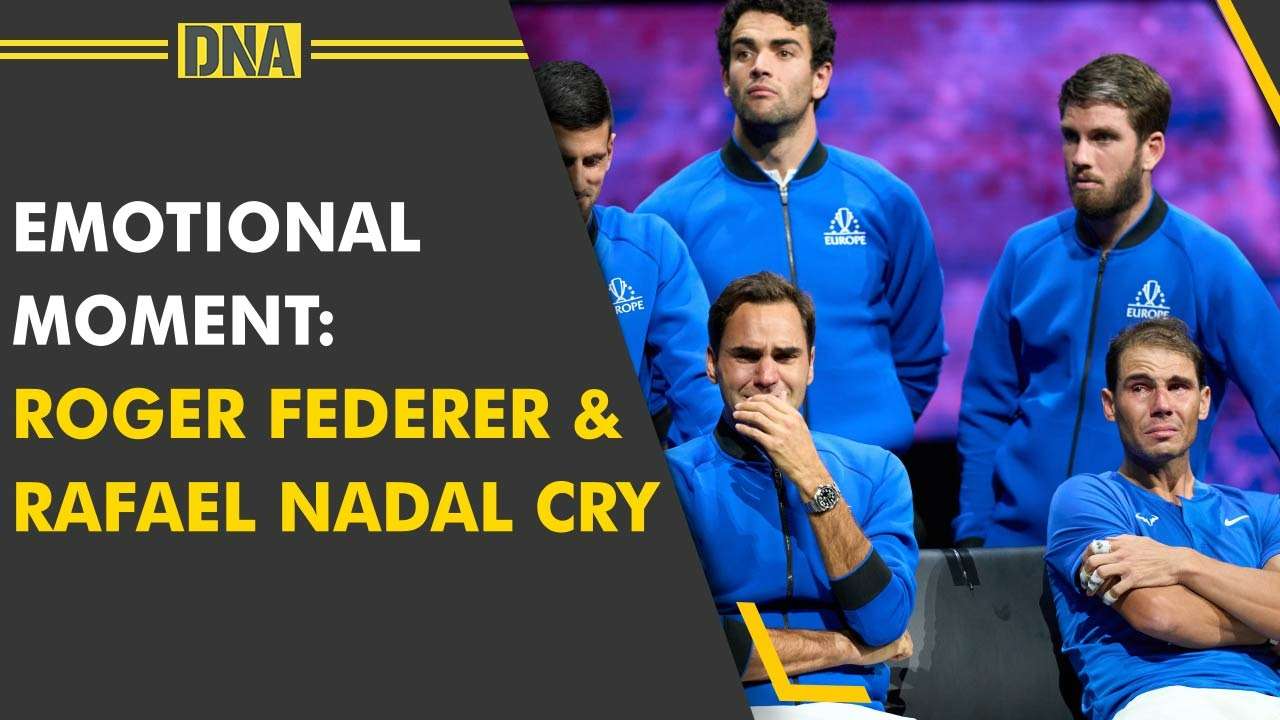 Federer retires: Roger Federer & Rafael Nadal cry in emotional scene