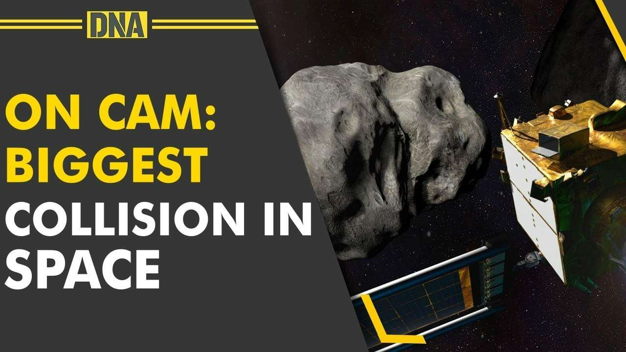 Watch: To Save Earth, Nasa crashes DART spacecraft on asteroid