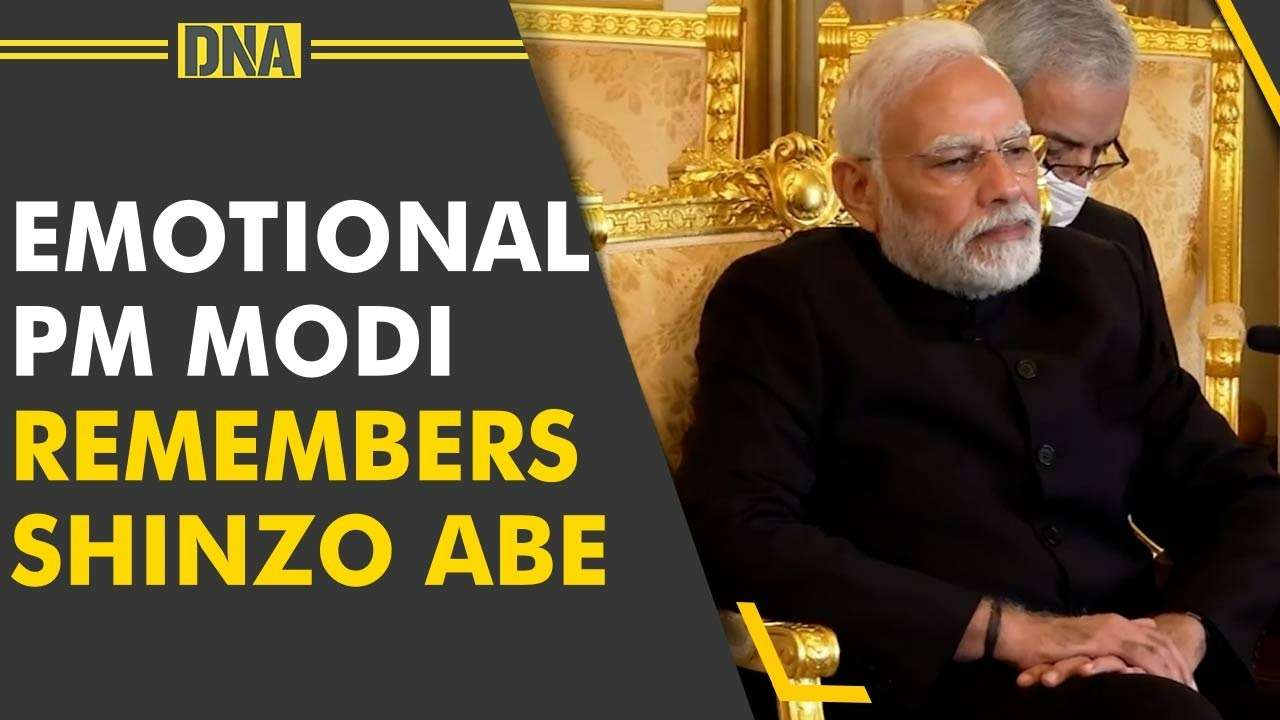 WATCH Shinzo Abe’s funeral: PM Modi gets emotional while remembering Abe