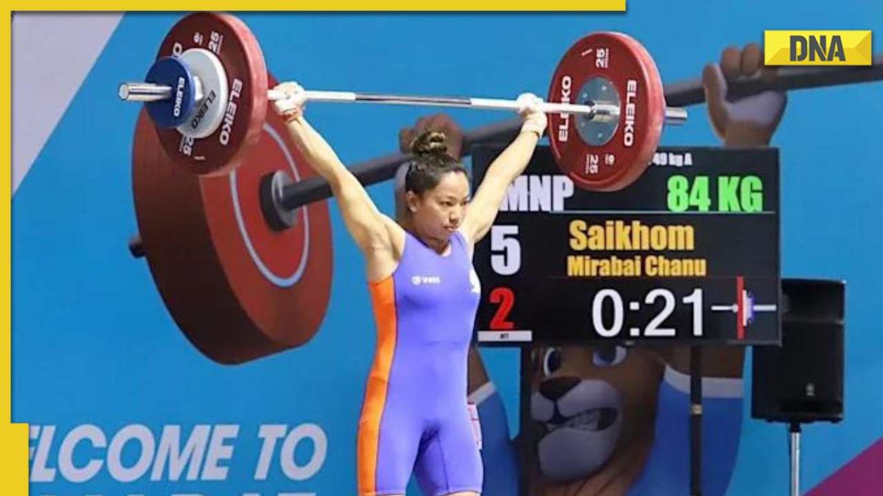 National Games 2022: Mirabai Chanu wins gold in weightlifting, pips Sanjita in 49kg category