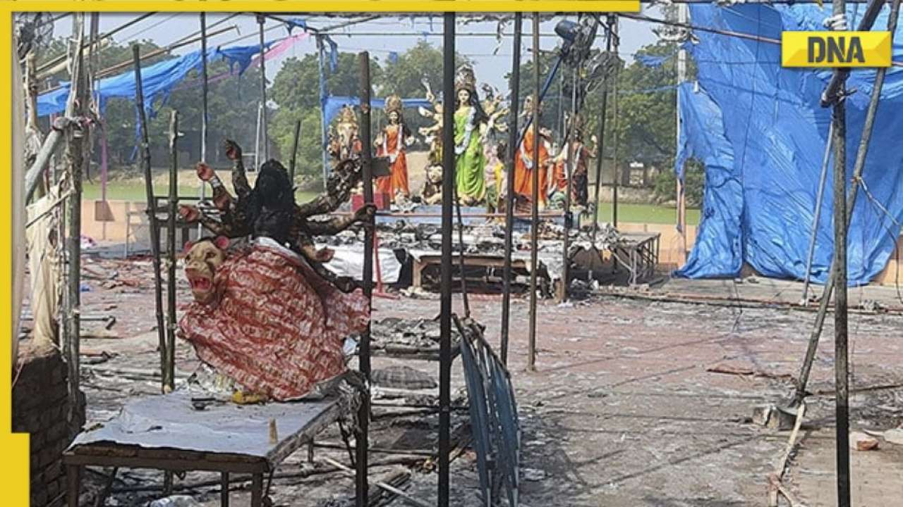 UP Durga Puja pandal fire: 5 dead including 3 children, over 60 injured ...