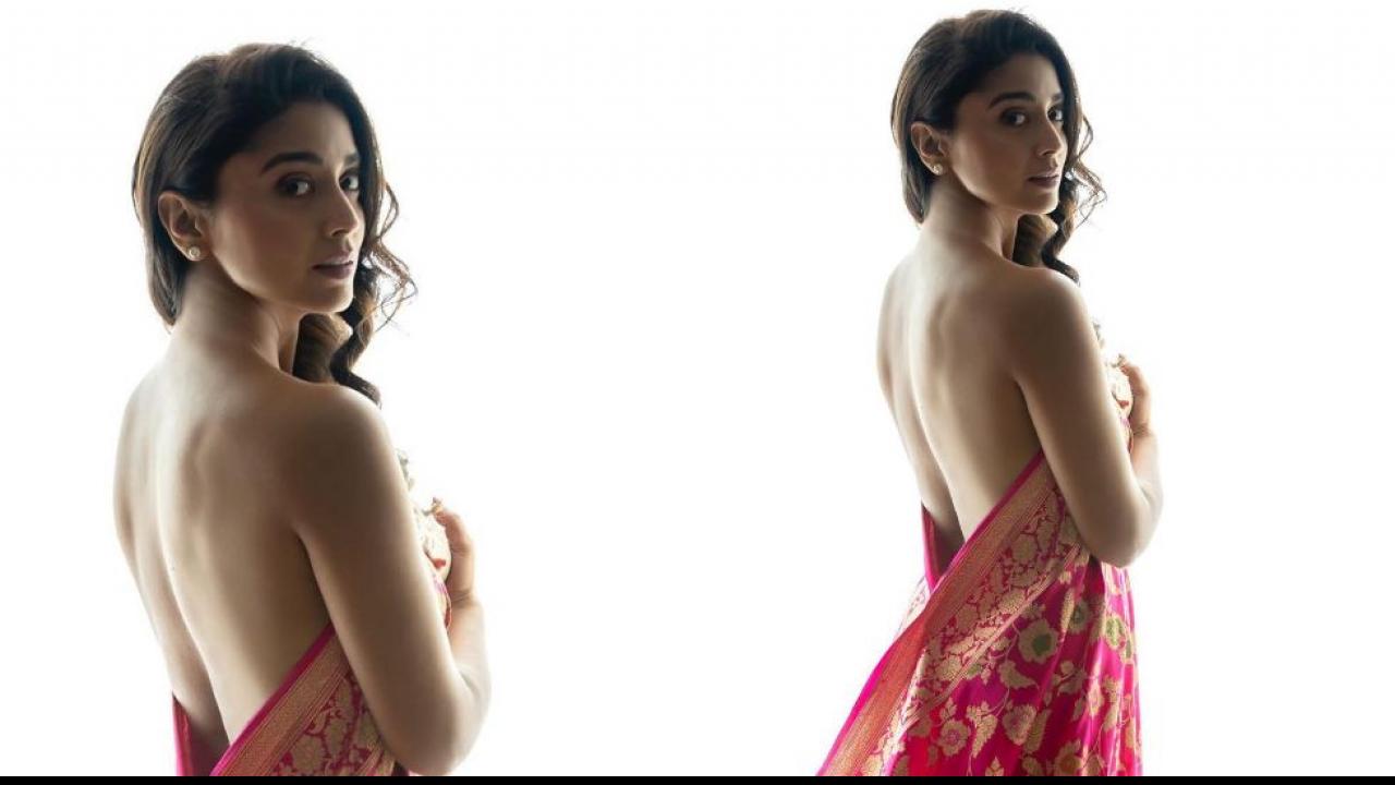 Drishyam 2 से पहले Shriya Saran ने कराया Topless Photo Shoot, बिना ब्लाउज के पहनी साड़ी | DNA HINDI