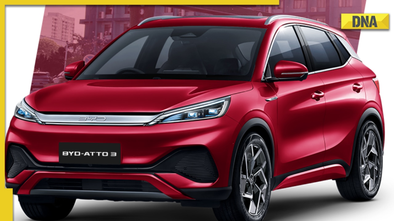 BYD Atto 3 electric SUV unveiled for Indian market, gets 512km range