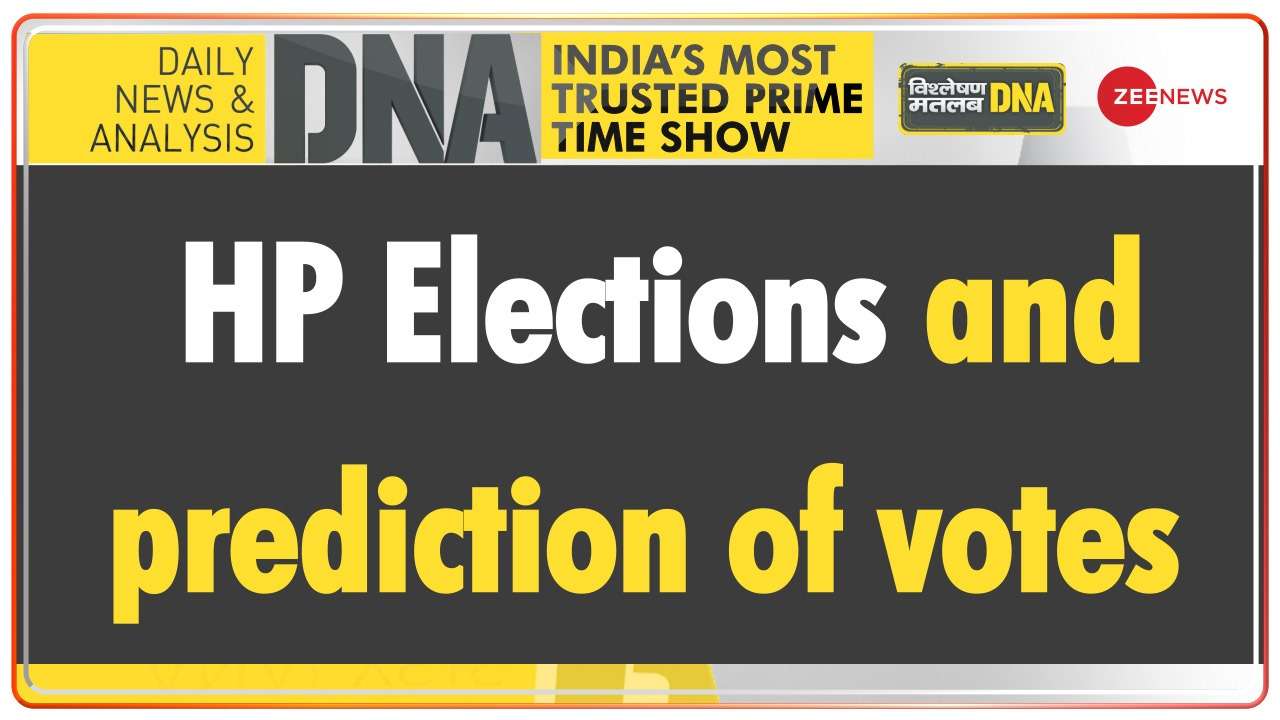 DNA: Himachal Pradesh Elections: Percentage of votes each party could get