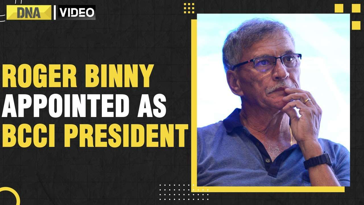 Roger Binny appointed new BCCI president