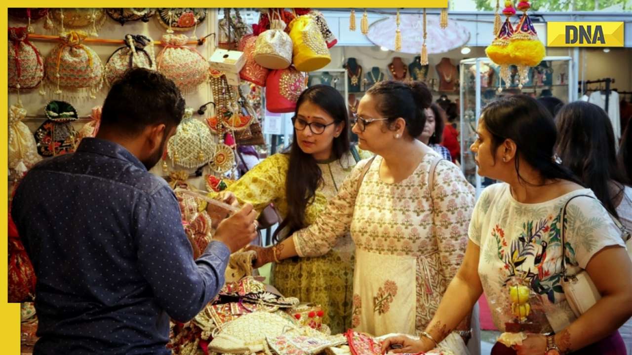 Markets across cities thronged by shoppers ahead of Diwali and ...