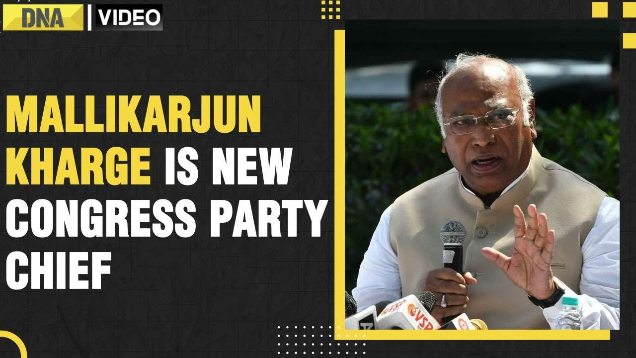 Mallikarjun Kharge is new Congress party chief