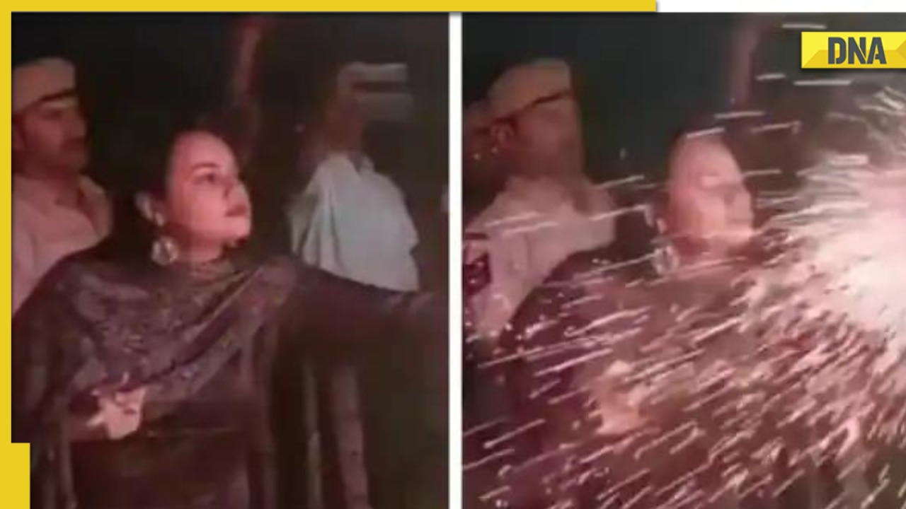 IAS Tina Dabi's quick thinking saves her from bursting crackers, viral ...