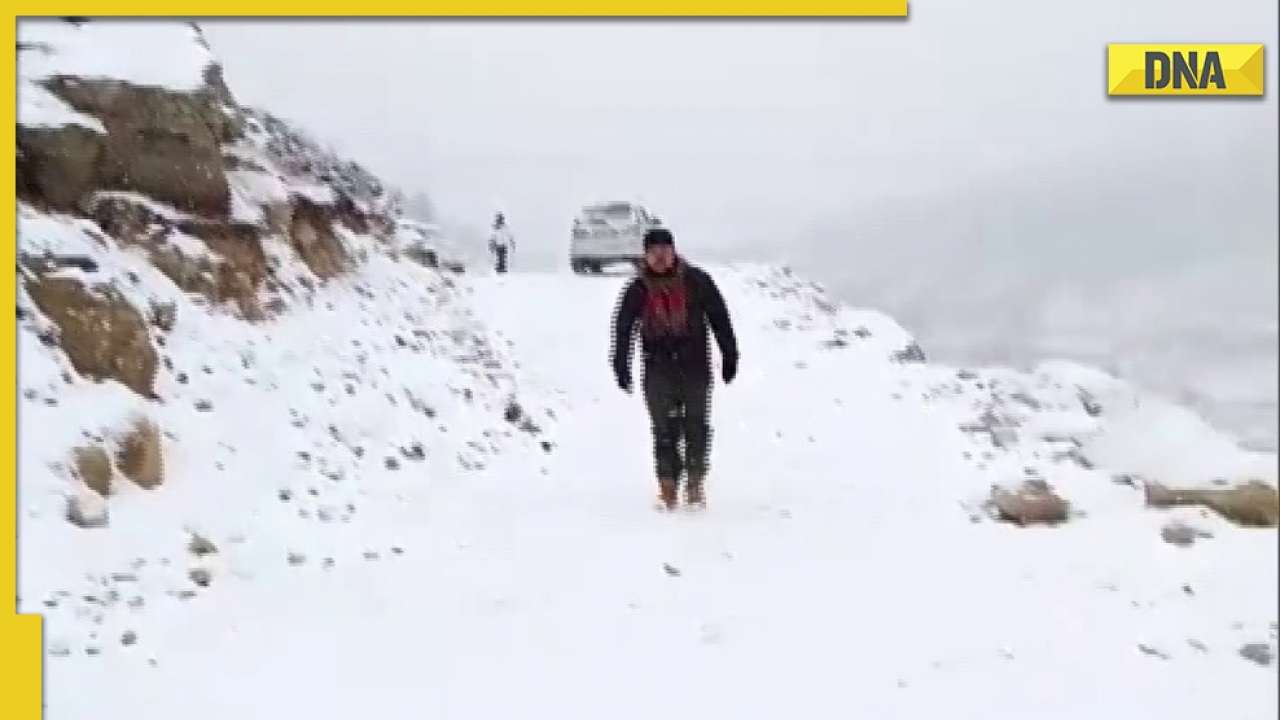 Himachal Pradesh: Lahaul-Spiti turns picturesque white after fresh snowfall, see PICS