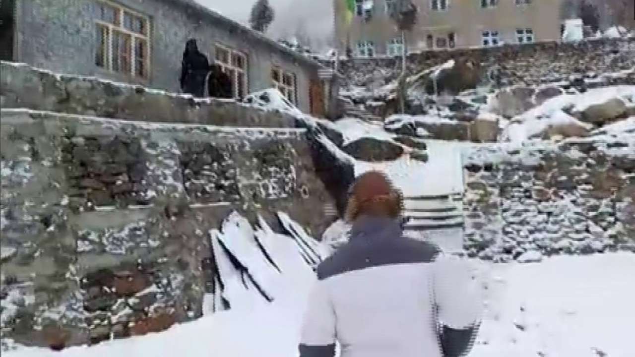 Himachal Pradesh: Lahaul-Spiti turns picturesque white after fresh snowfall, see PICS