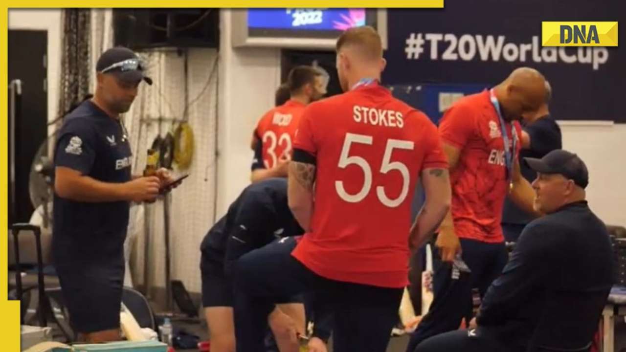 WATCH: World champion England's dressing room celebration after T20 ...