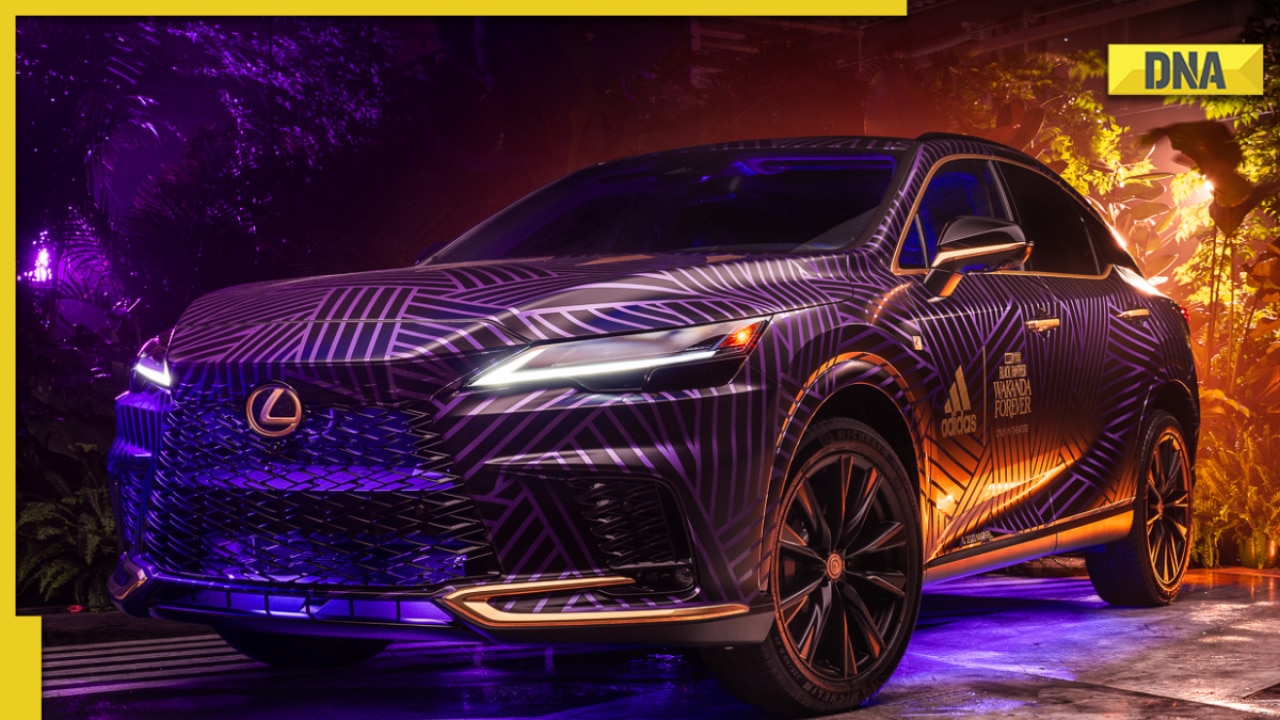 Black Panther inspired Lexus RX 500h F Sport SUV looks straight out of ...