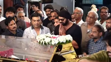 Prabhas, Allu Arjun, Ram Charan, Naga Chaitanya pay last respects to Mahesh Babu's father Krishna