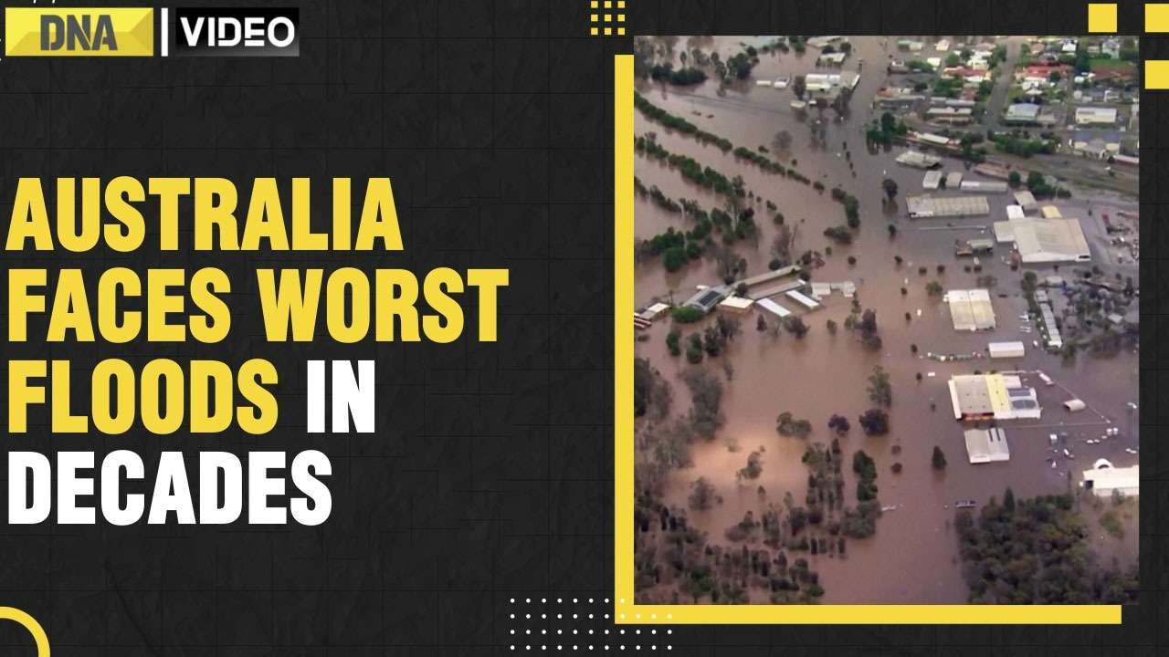 Australia flood crisis: Drone footage shows Australia's Worst Floods in ...