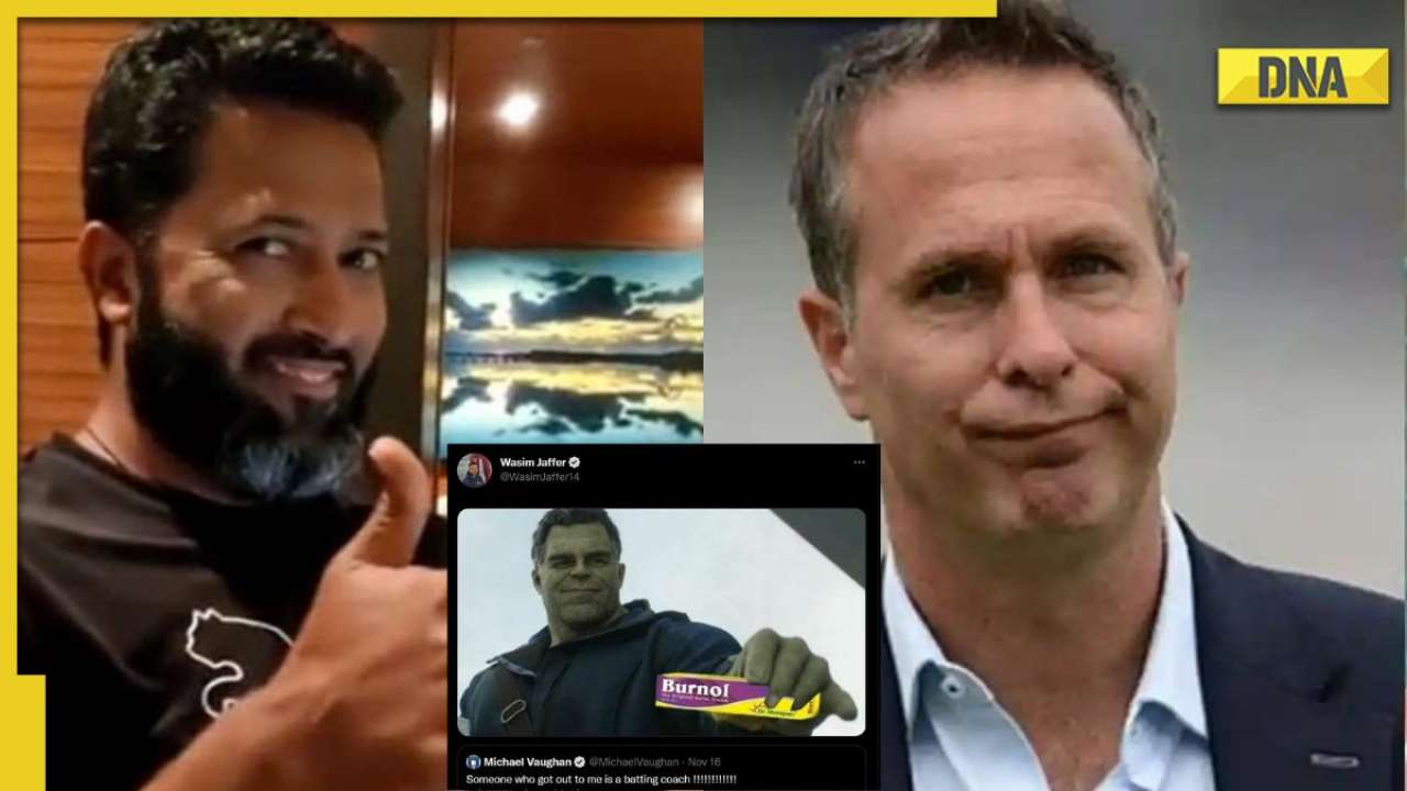 'Someone who got out to me...': Michael Vaughan, Wasim Jaffer indulge ...