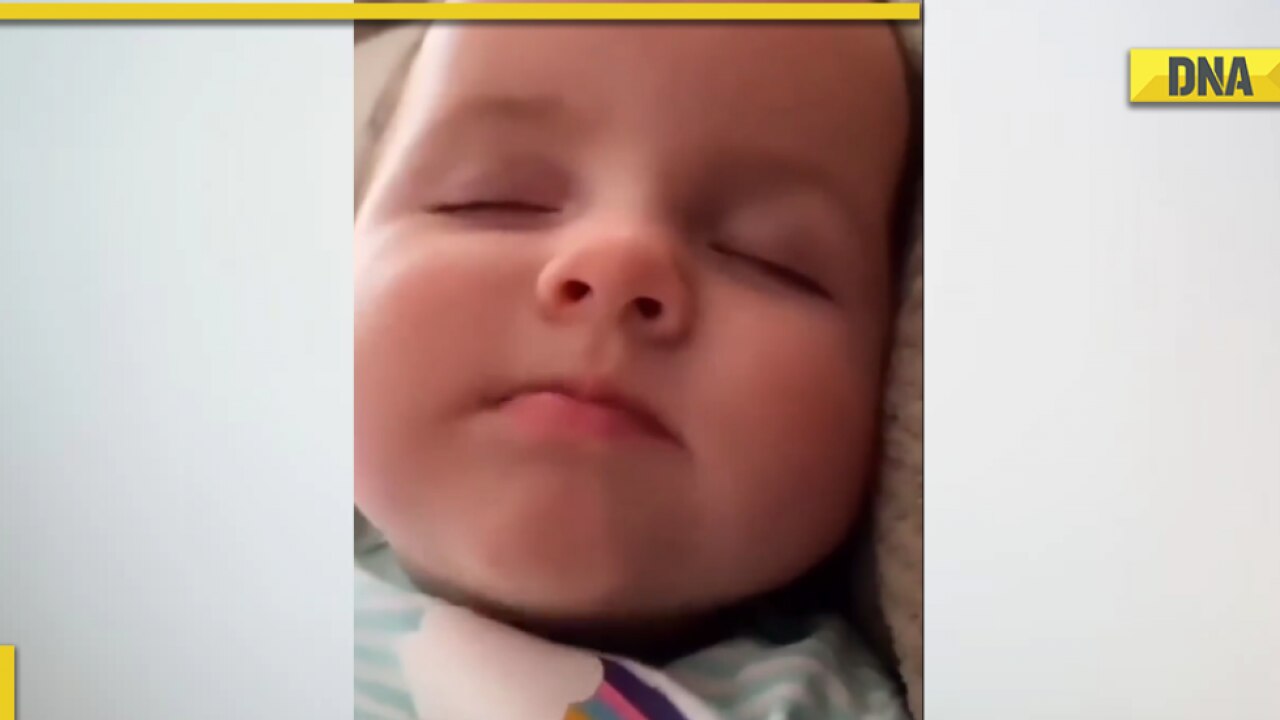 Viral video: Toddler says 'mumma' in sleep, netizens can't help but go aww
